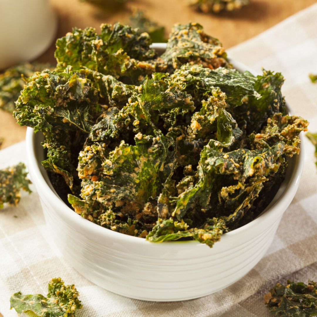Baked Kale Chips | Olive Amelia