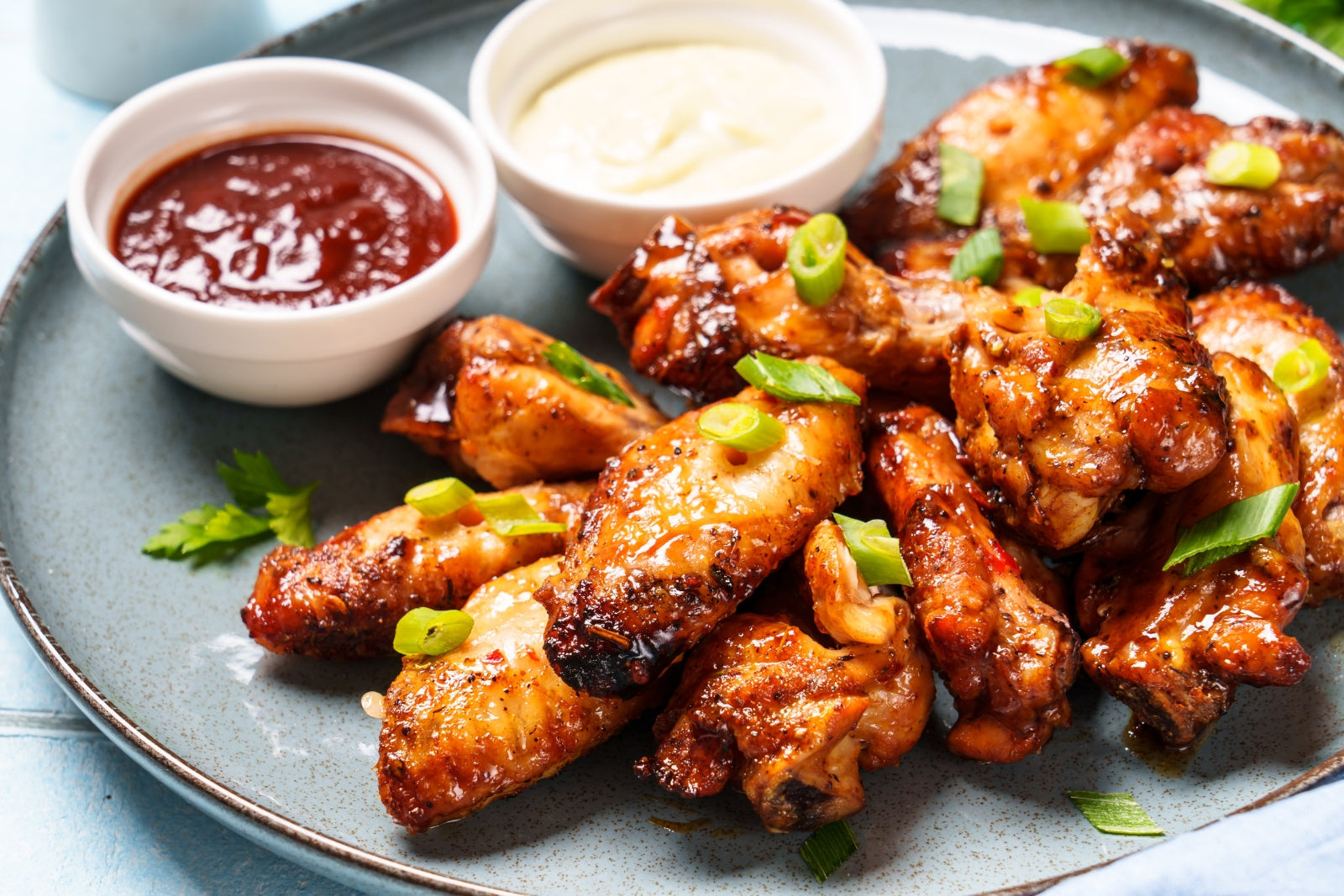 Honey Lemon Ginger Chicken Wings | Olive Amelia