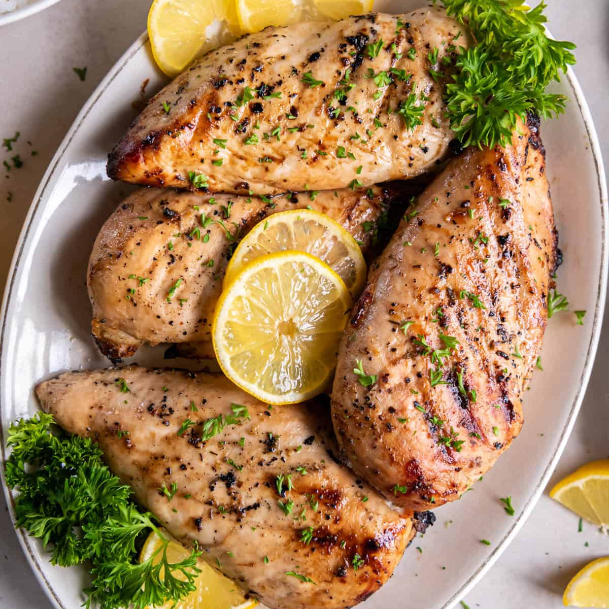 Lemon Herb Grilled Chicken | Olive Amelia